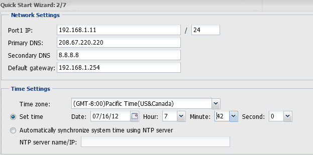 100C Quick Start Wizard IP field format. - Fortinet Community
