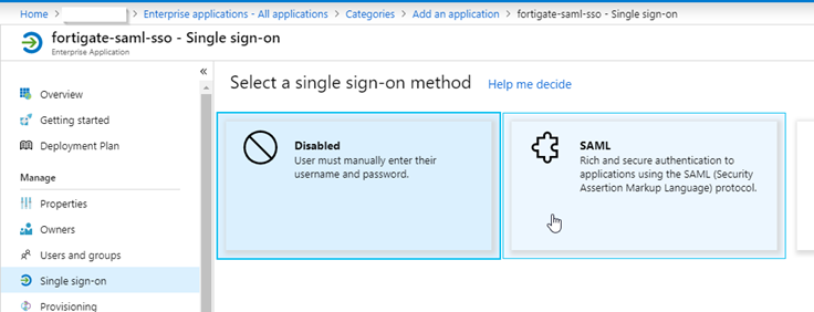 Technical Tip: Configuring SAML SSO login for Fort... - Fortinet Community