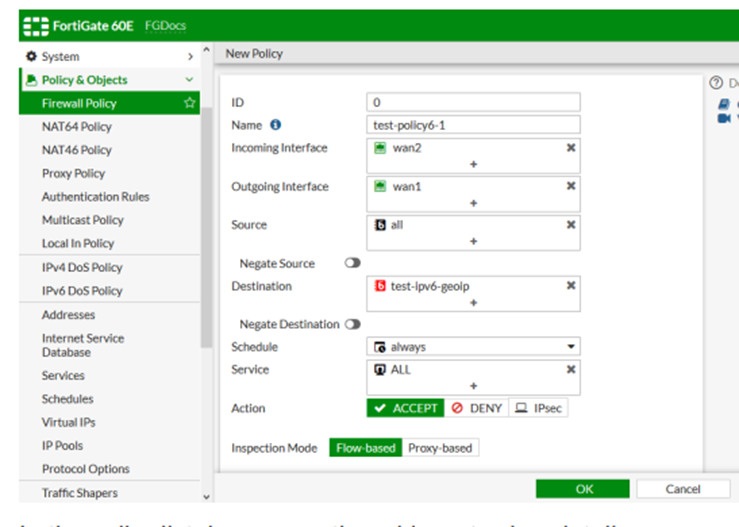 Technical Tip: IPv6 geography-based address suppo... - Fortinet Community