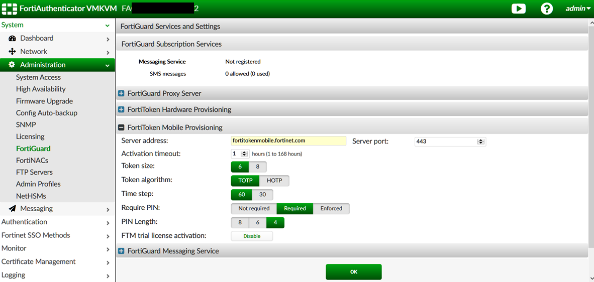 Technical Tip: Increase FortiToken mobile provisio... - Fortinet Community