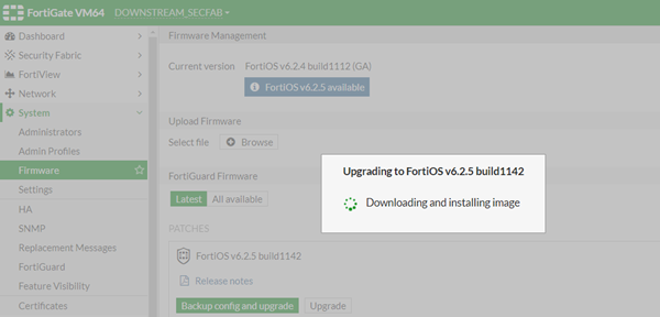 Technical Tip: Incompatible version on downstream ... - Fortinet Community