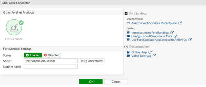 Technical Tip: FQDN in FortiSandbox fabric connect... - Fortinet Community
