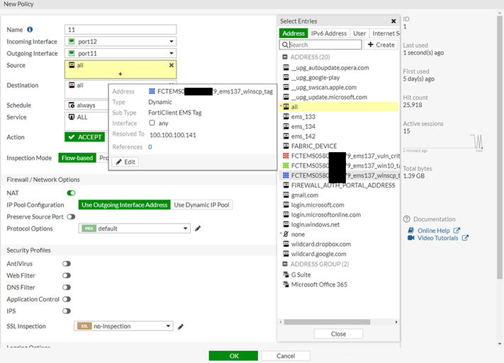 Technical Tip: Synchronizing FortiClient EMS tags ... - Fortinet Community