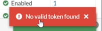 Technical Tip: ERROR : 'No valid token found' - Un... - Fortinet Community