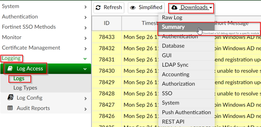 Troubleshooting Tip: How to debug FortiAuthenticat... - Fortinet Community