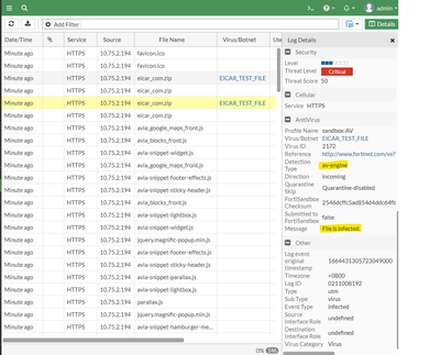 Technical Tip: How to send files from FortiGate to... - Fortinet Community
