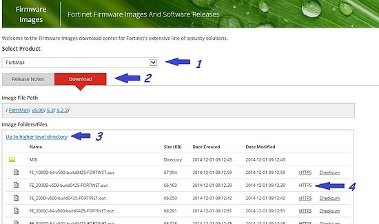 Technical Tip: How to obtain firmware images for F... - Fortinet Community