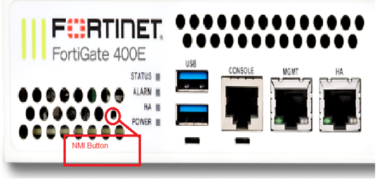Technical Tip: NMI Button for Troubleshooting Kern... - Fortinet Community