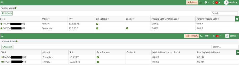 Technical Tip: FortiManager HA failover guide - Fortinet Community