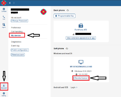 Technical Tip: How to Revoke license in FortiFone ... - Fortinet Community