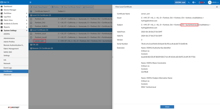 Technical Tip: FortiGate FIPS-CC enabled to send l... - Fortinet Community