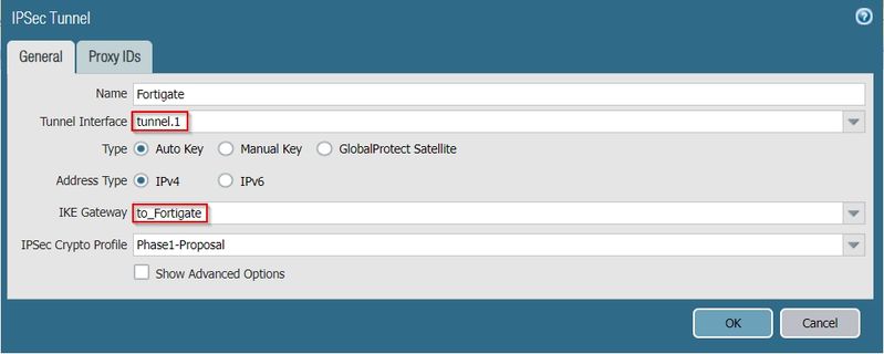 Technical Tip: Configuring IPSec tunnel between Fo... - Fortinet Community