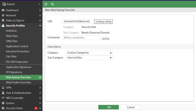 Technical Tip: Web Filter Authentication for local... - Fortinet Community