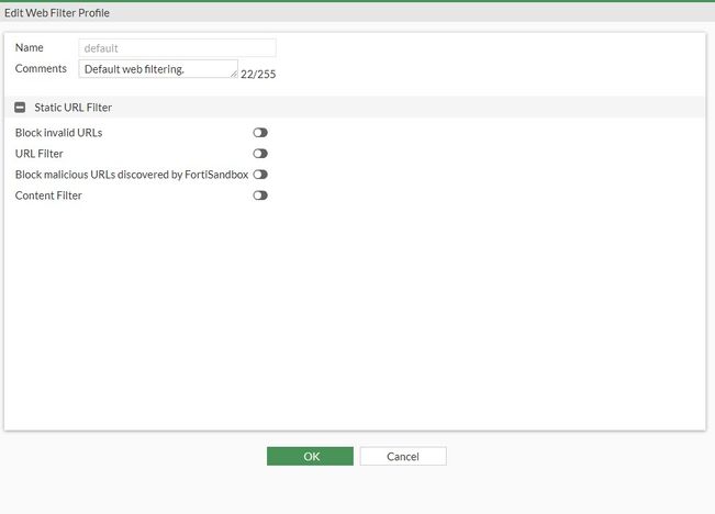Technical Tip: FortiGuard Category-Based Filter do... - Fortinet Community