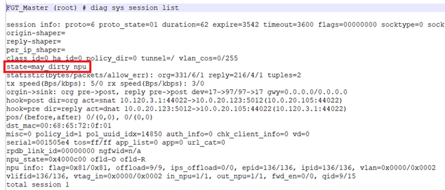 Technical Tip: How to verify Sessions are SYNC in ... - Fortinet Community
