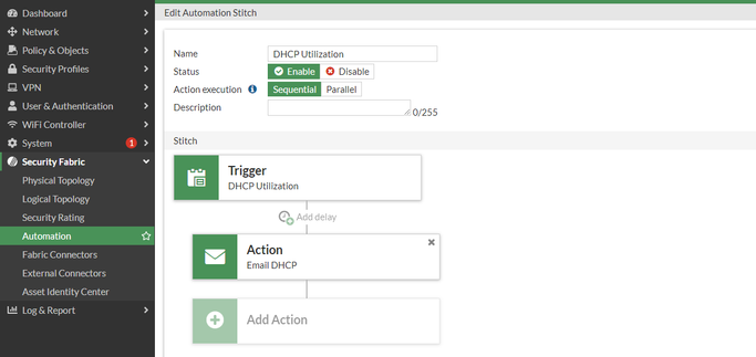 Technical Tip: Configure Automation Stitch for DHC... - Fortinet Community
