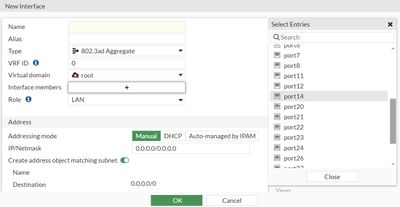 Technical Tip: Link aggregation (802.3ad) on WAN p... - Fortinet Community