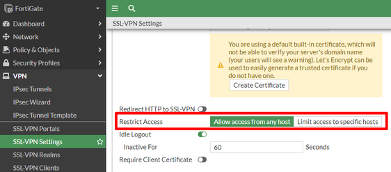 Troubleshooting Tip: SSL VPN Troubleshooting - Fortinet Community