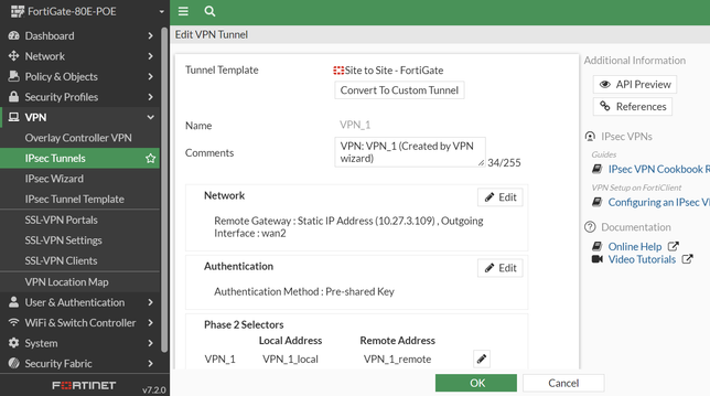 Technical Tip: Configure IPsec VPN with SD-WAN - Fortinet Community