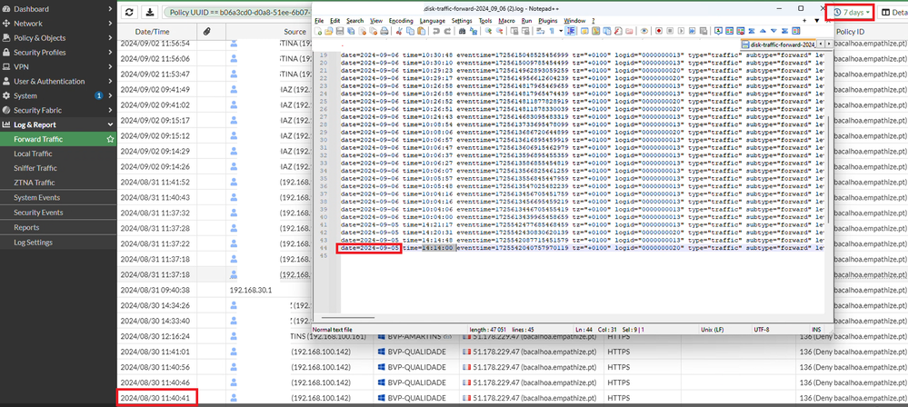 Technical Tip: Log Files Exported from FortiGate G... - Fortinet Community