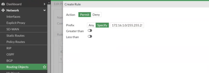 Technical Tip: Prefix List Defaults to 0.0.0.0 0.0... - Fortinet Community
