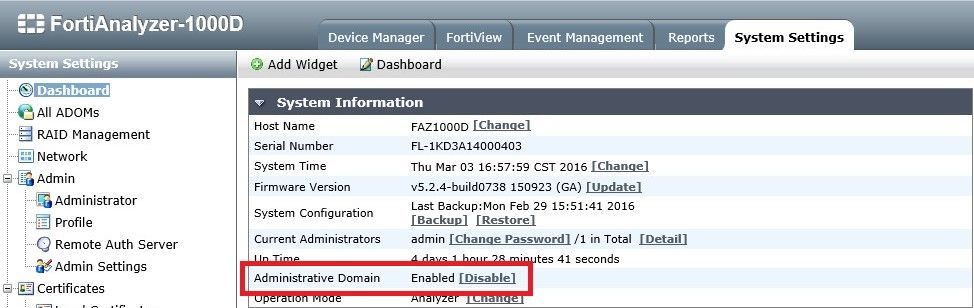 Technical Tip: How to move a device from one ADOM ... - Fortinet Community