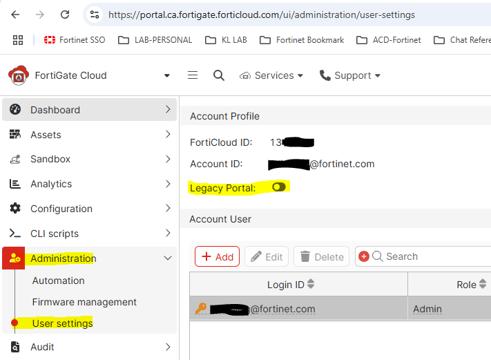 Technical Tip: Switching FortiGate Cloud layout fr... - Fortinet Community