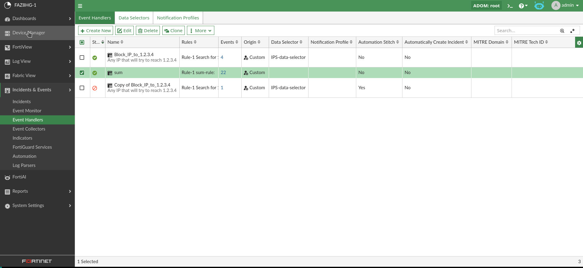 Technical Tip: Event handler triggered on sent or ... - Fortinet Community