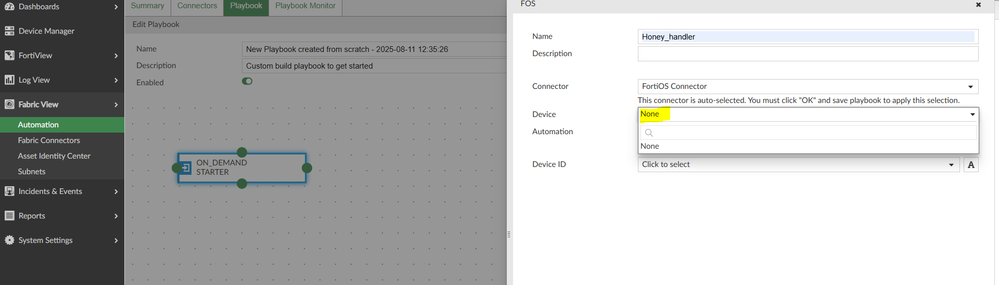 Troubleshooting Tip: FortiOS Connector Playbook Sh... - Fortinet Community