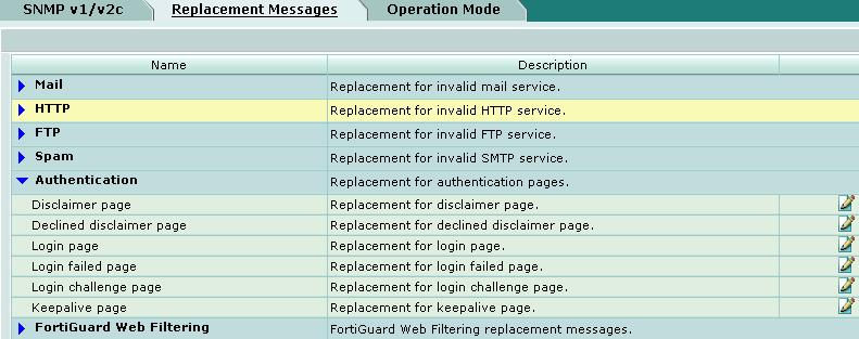 Replace Authentication Page - Fortinet Community