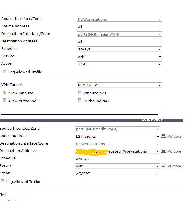 IPsec negotiation problem - Fortinet Community