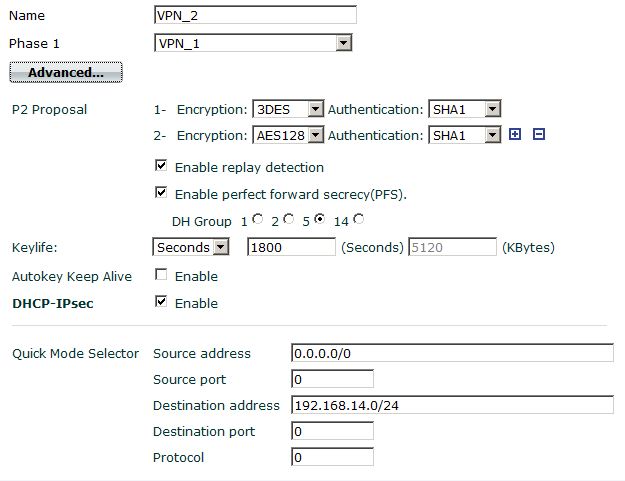 Route-based VPN IPsec - Fortinet Community
