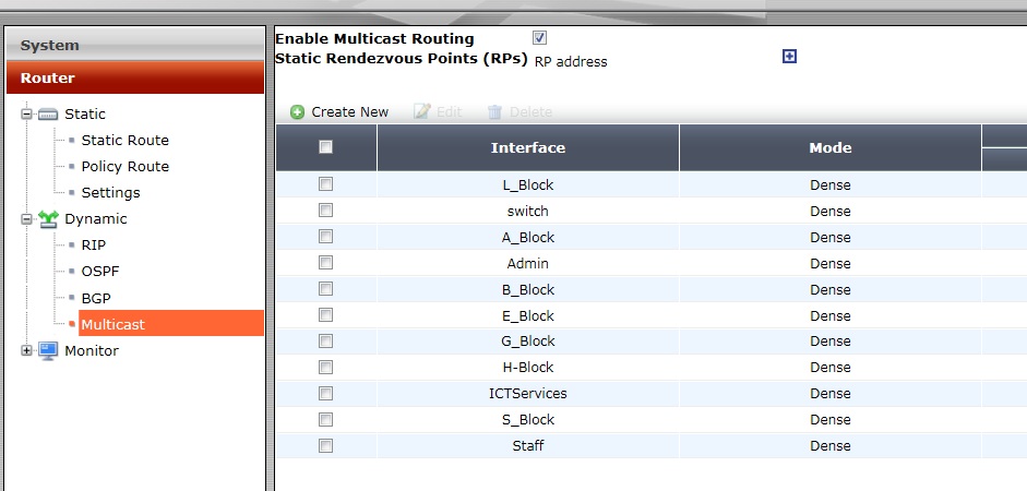 VLAN & Multicasting - Fortinet Community