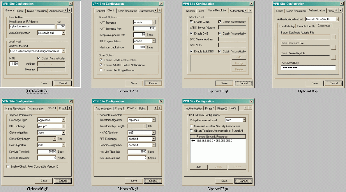 Shrew VPN Client setup examples - Fortinet Community