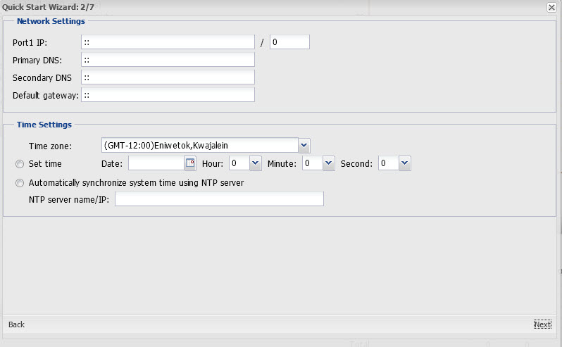 100C Quick Start Wizard IP field format. - Fortinet Community