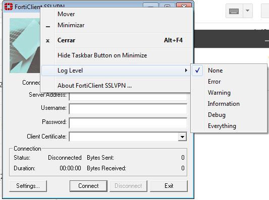 Where are located the ssl vpn client logs? (4.4..2... - Fortinet Community