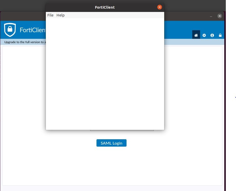 FortiClient VPN 7.0.0.0029 not working with SAML S... - Fortinet Community
