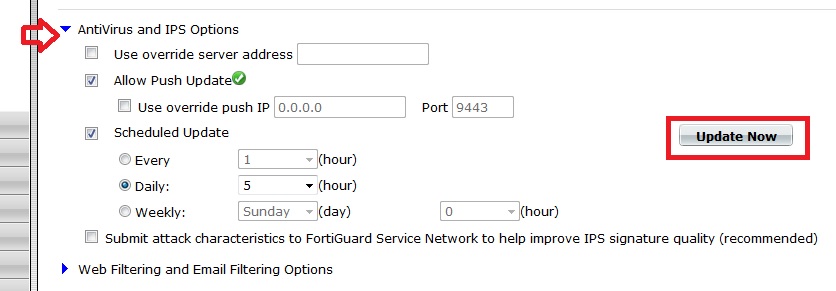 Blocked Web Pages - Web Filter Reset - Fortinet Community