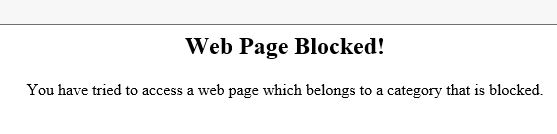 Web Page Blocked - Fortinet Community