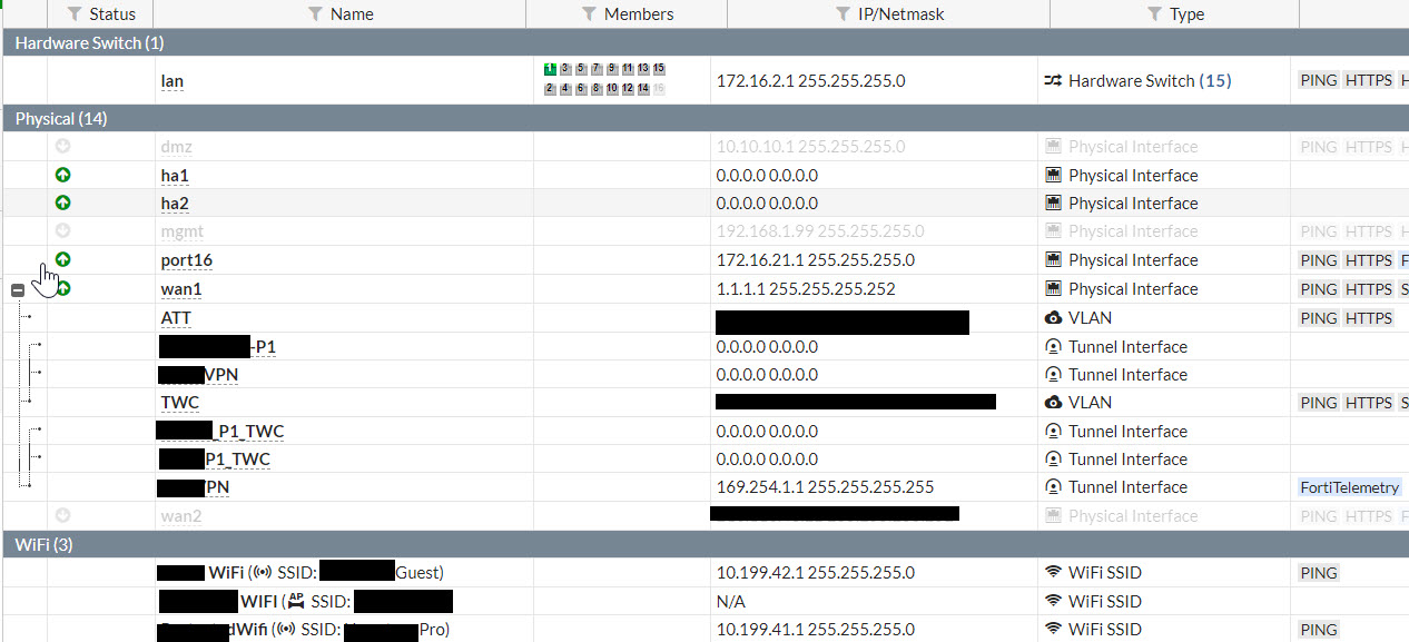 Interfaces with SD-WAN setup - Fortinet Community